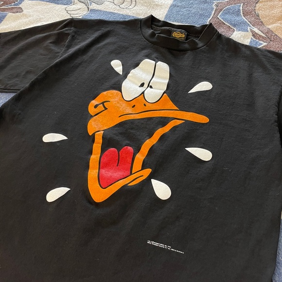 Warner Bros. | Shirts | Vintage Daffy Duck Tee | Poshmark